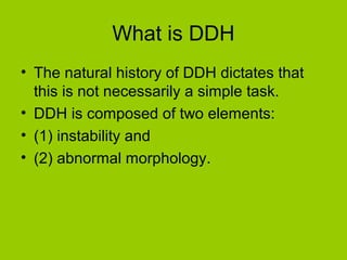 Hip dysplasia imaging . | PPT