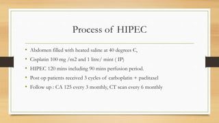 HIPEC ovary | PPTX