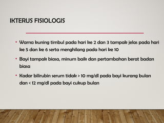 Hiperbilirubinemia Pada Bayi Baru Lahir.ppt