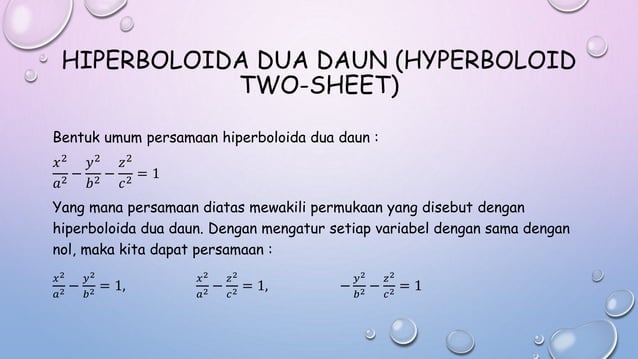 Hiperboloida | PPTX