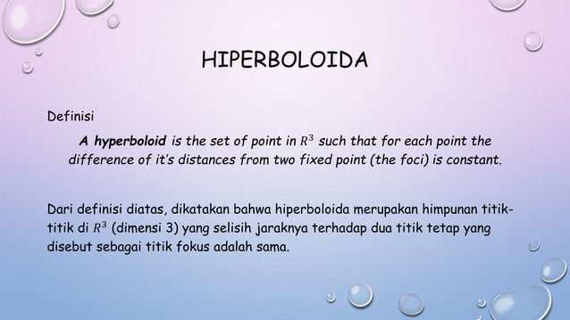Hiperboloida | PPTX