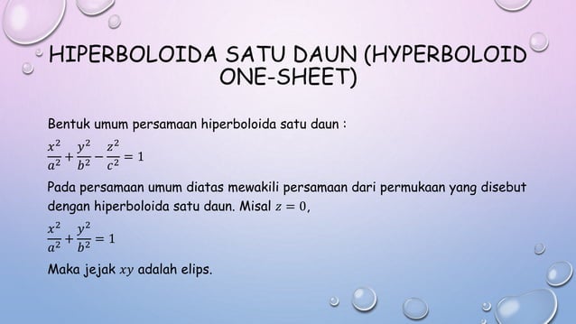 Hiperboloida | PPTX