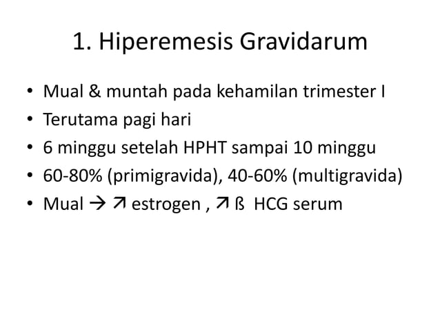 Hiperemesis gravidarum mega rezky | PPTX