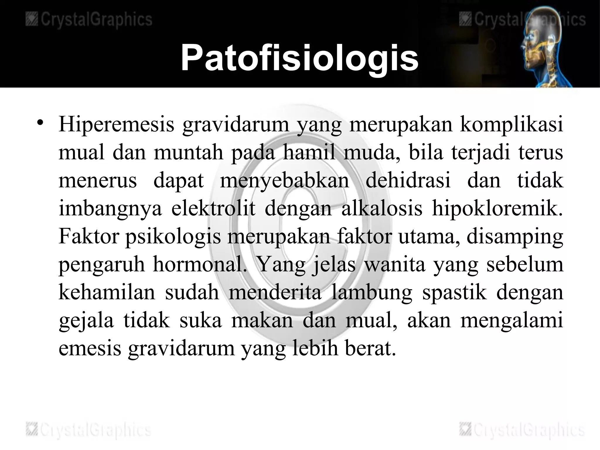 Hiperemesis gravidarum pada ibu hamil | PPT