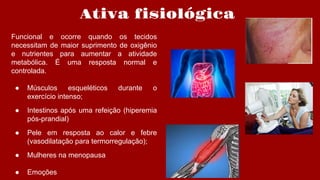 Alteração circulatória: Hiperemia ativa e passiva | PDF