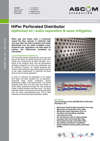 Hi Per Factsheets Overview | PDF