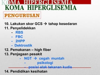 Hiperglisemia Koma | PPT