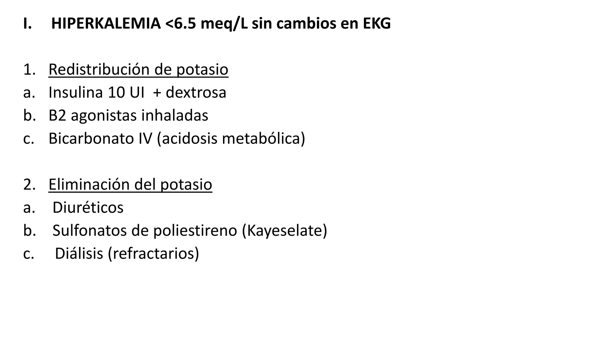 Hiperkalemia | PPTX