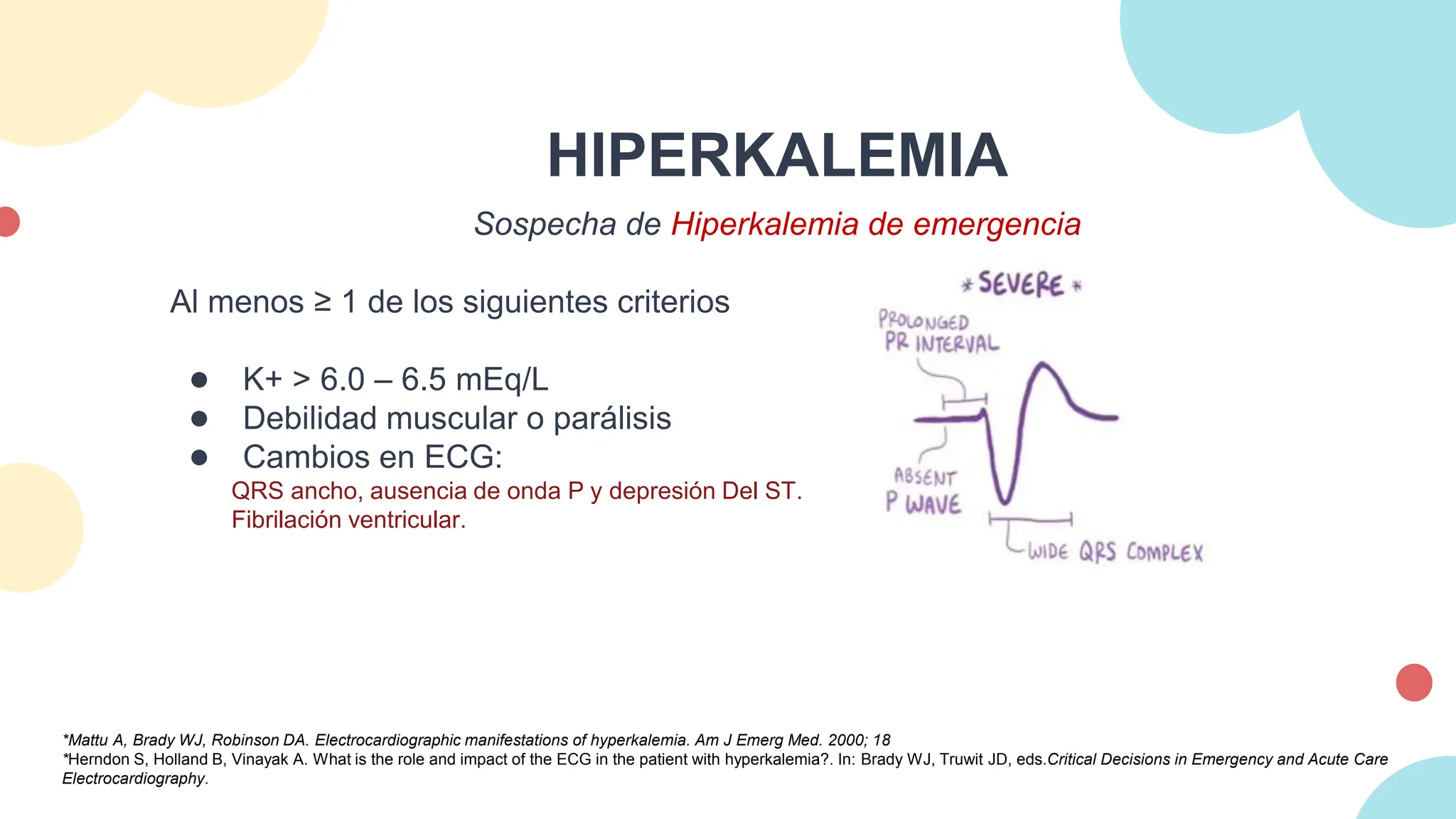 Alteraciones del sodio y potasio hiperkalemia hipokalemia hipernatremia ...