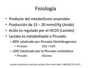 Hiperlactatemia | PPTX