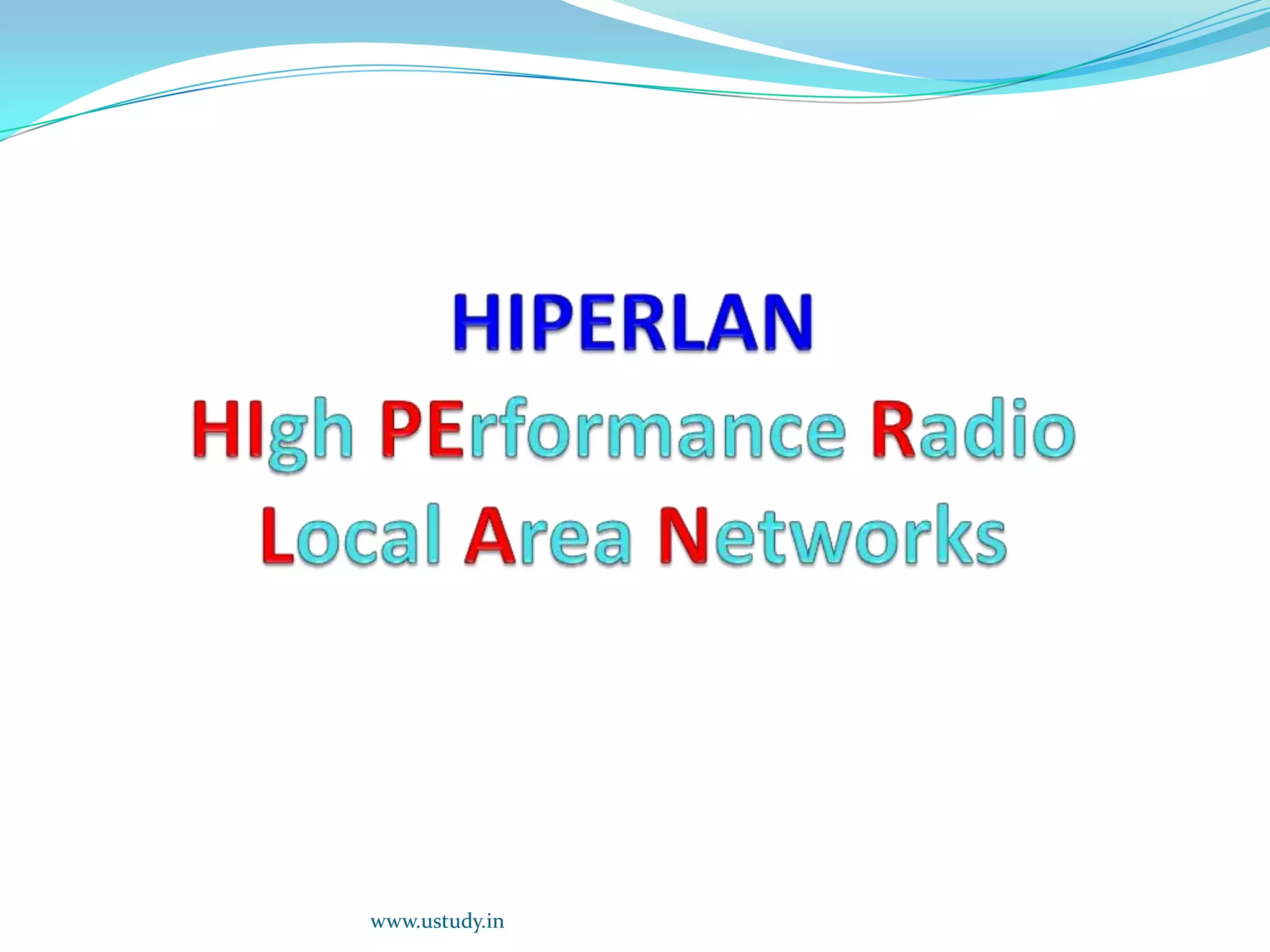 Hiperlan | PPTX
