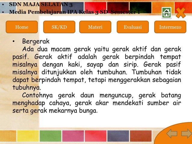 pembelajaran IPA SD kelas 3 semester 1 | PPTX