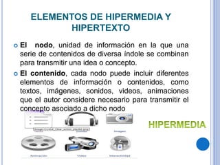 Hipermedia y hipertexto | PPTX
