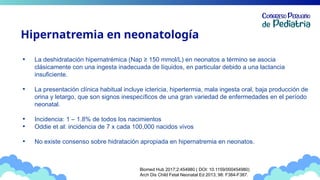 HIPERNATREMIA SOCIEDAD PERUANA DE PEDIATRIA | PPTX