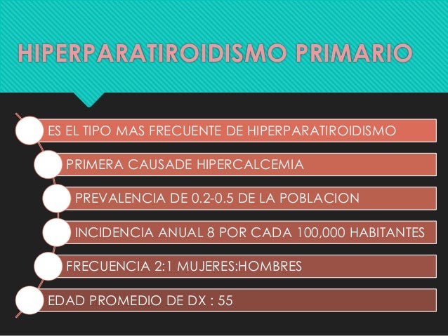 Hiperparatiroidismo