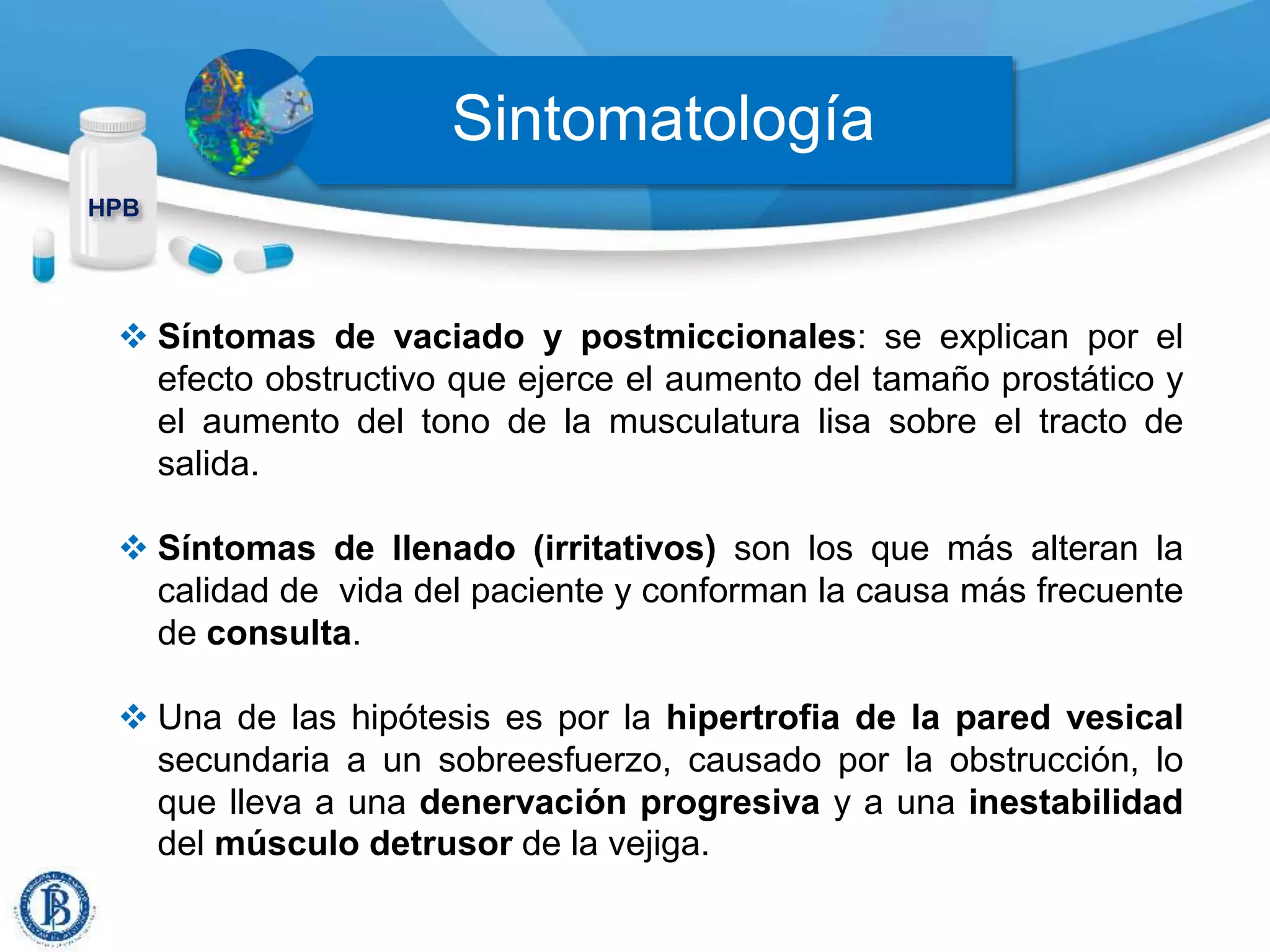 Hiperplasia prostatica benigna | PPTX