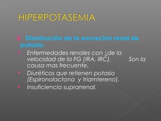 Hiperpotasemia | PPT