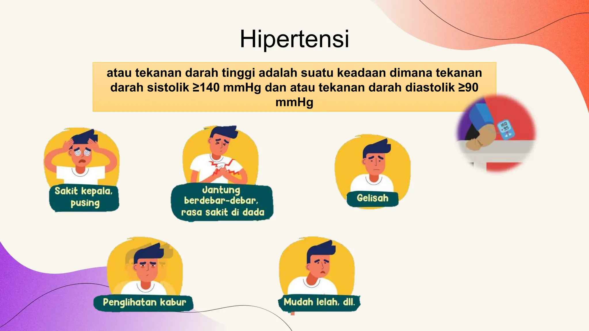 Hipertensi atau Darah Tinggi (HT) Penyuluhan | PPTX