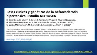 HIPERTENSION EN ENFERMEDAD RENAL CRONICA - MANEJO | PDF