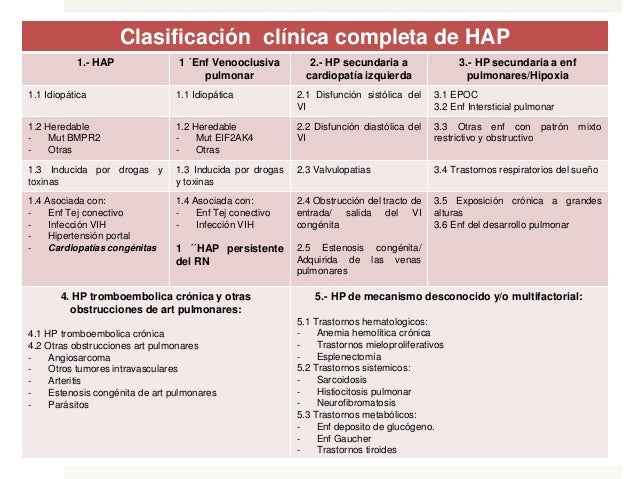 Hipertension pulmonar