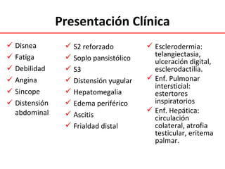 Hipertension pulmonar cus | PPT