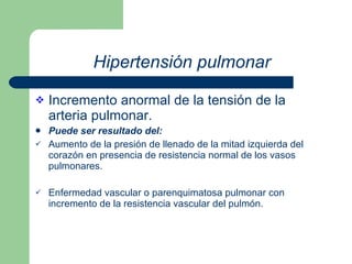 Hipertension Pulmonar Primaria | PPT