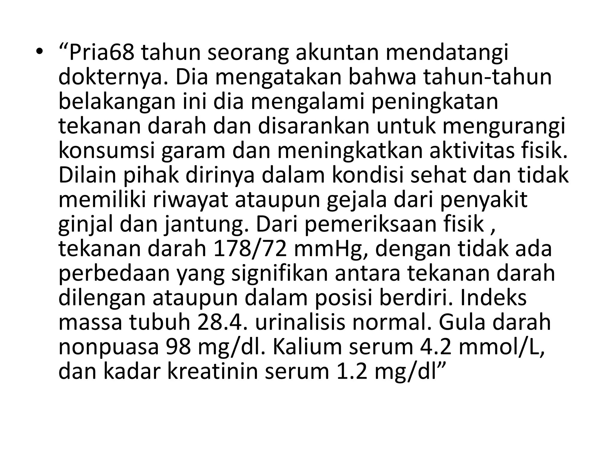 HIPERTENSI SISTOLIK TERISOLASI PADA USIA LANJUT.ppt