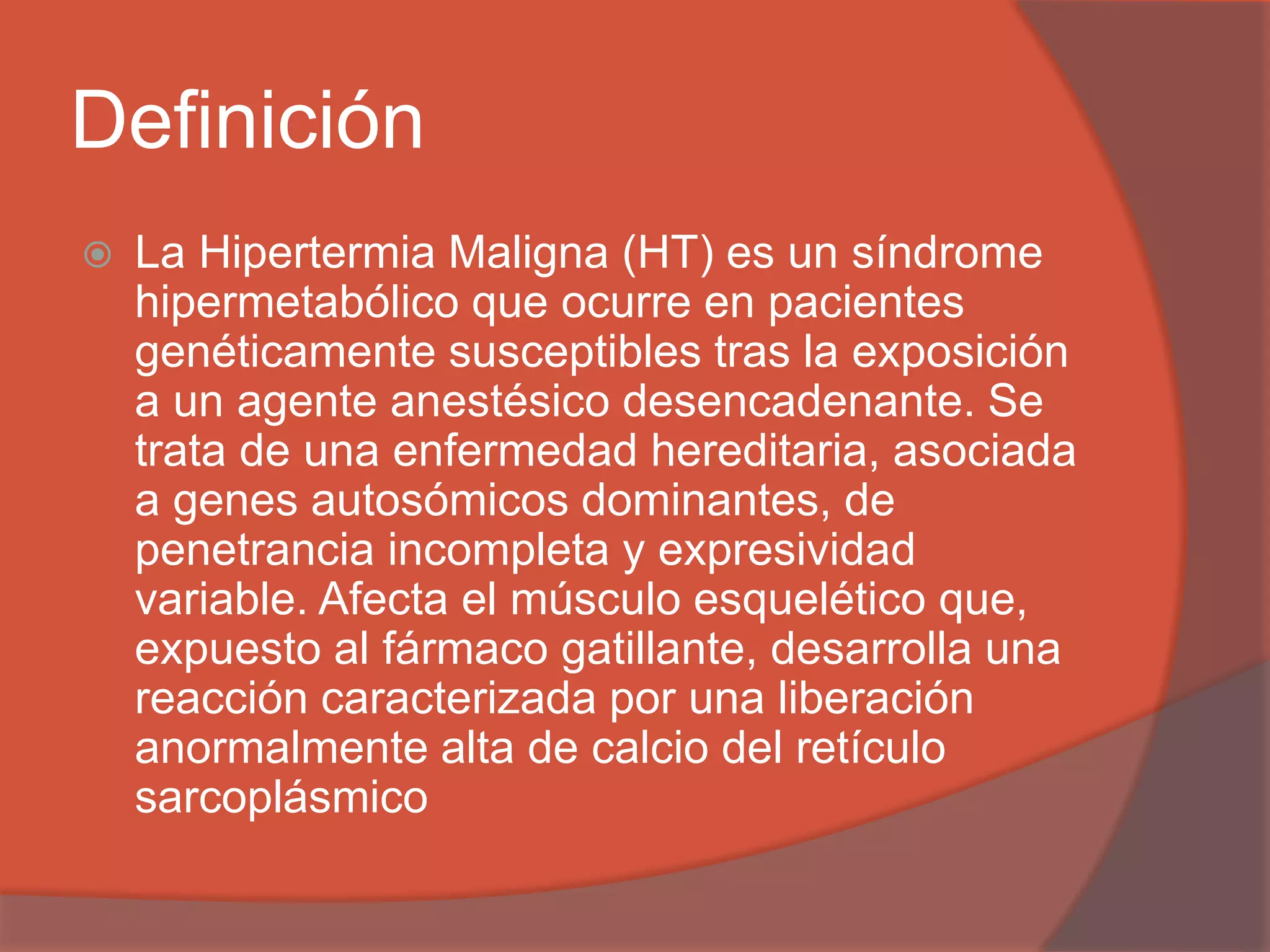 Hipertermia maligna | PPT