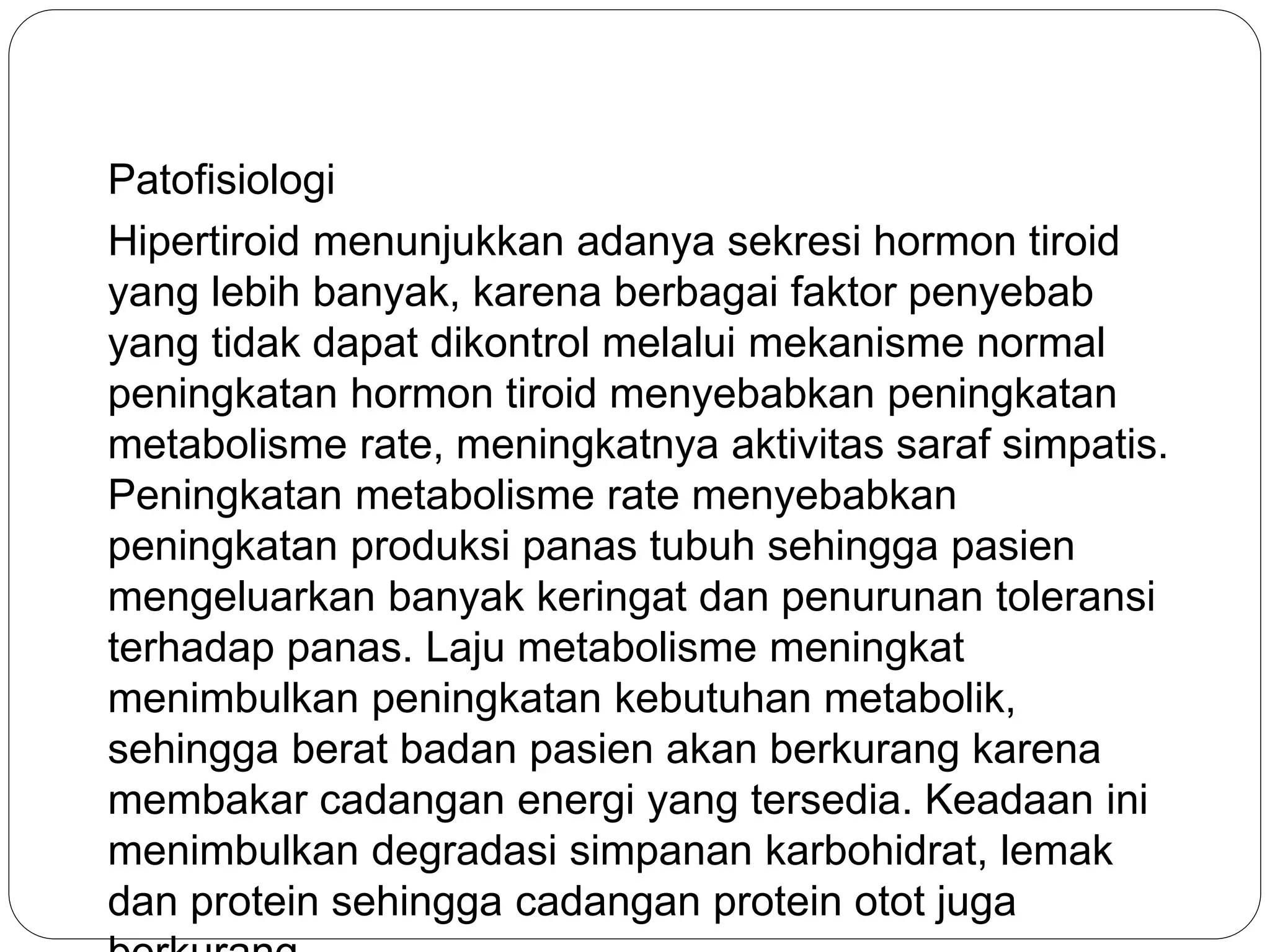 Hipertiroid dan Hipotiroid | PPTX