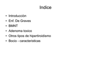 Hipertiroidismo, Bocio | PDF