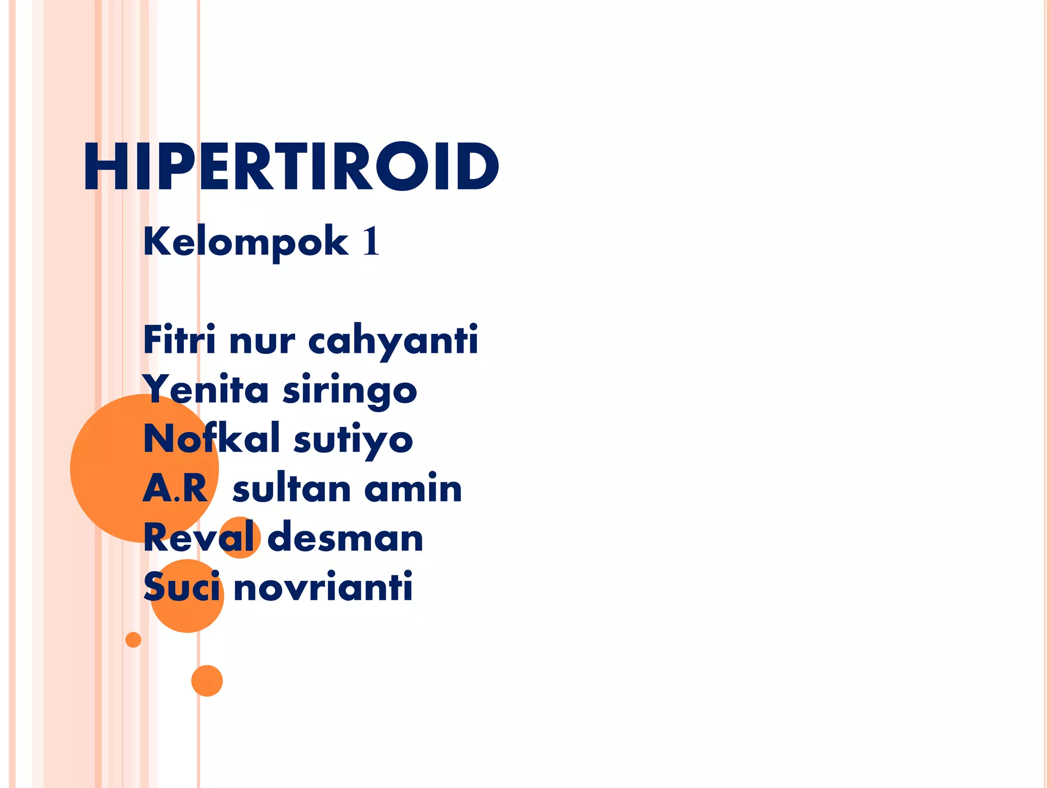 Hipertiroid ppt | PPTX