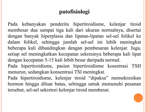 Hipertiroid ppt | PPTX