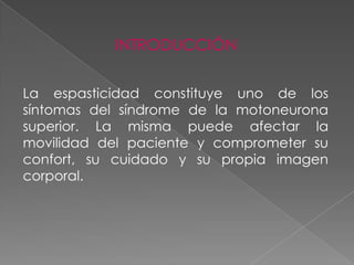 Hipertonia y espasticidad | PPTX