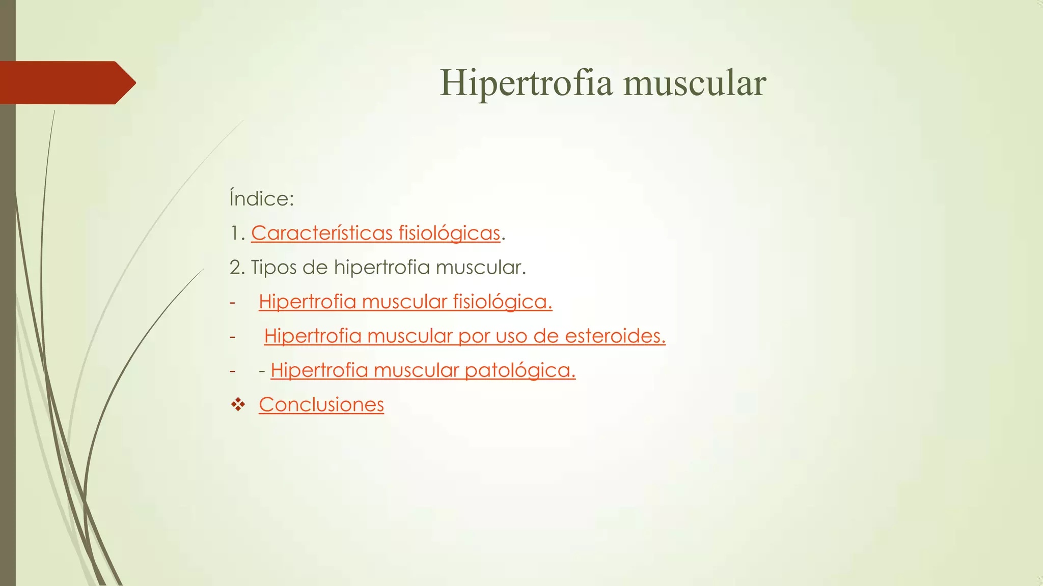 Hipertrofia muscular | PPTX