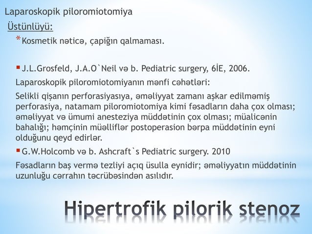 Hipertrofik pilorik stenoz | PPT