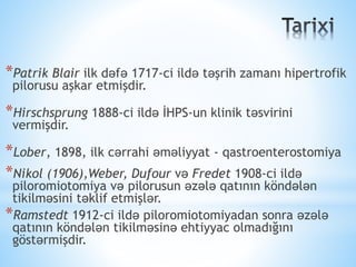 Hipertrofik pilorik stenoz | PPTX