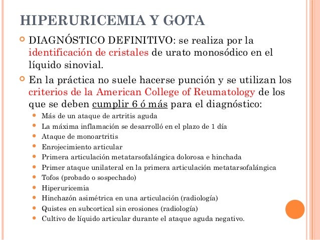 Hiperuricemia y frcv