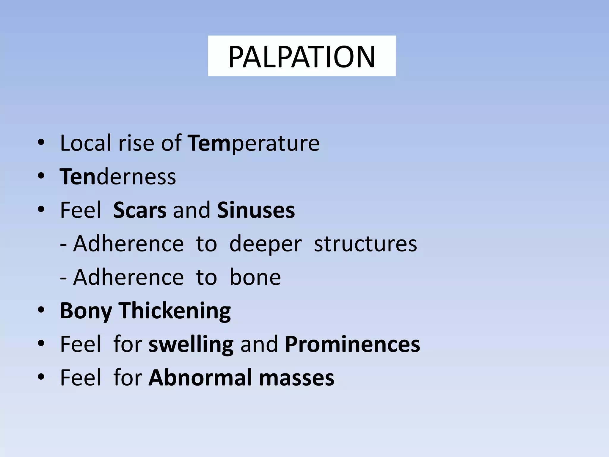 CLINICAL EXAMINATION OF HIP JOINT | PPTX
