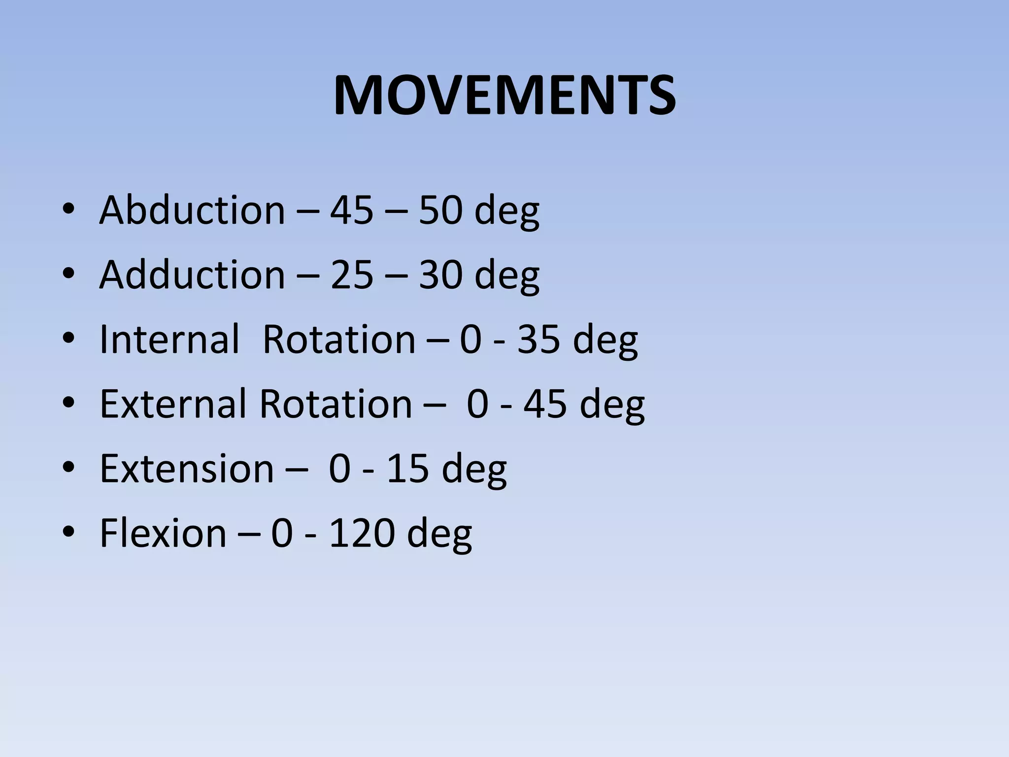 CLINICAL EXAMINATION OF HIP JOINT | PPTX