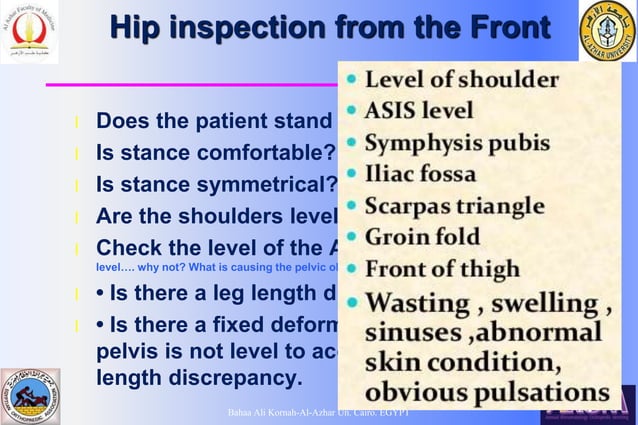 Hip examination | PPT