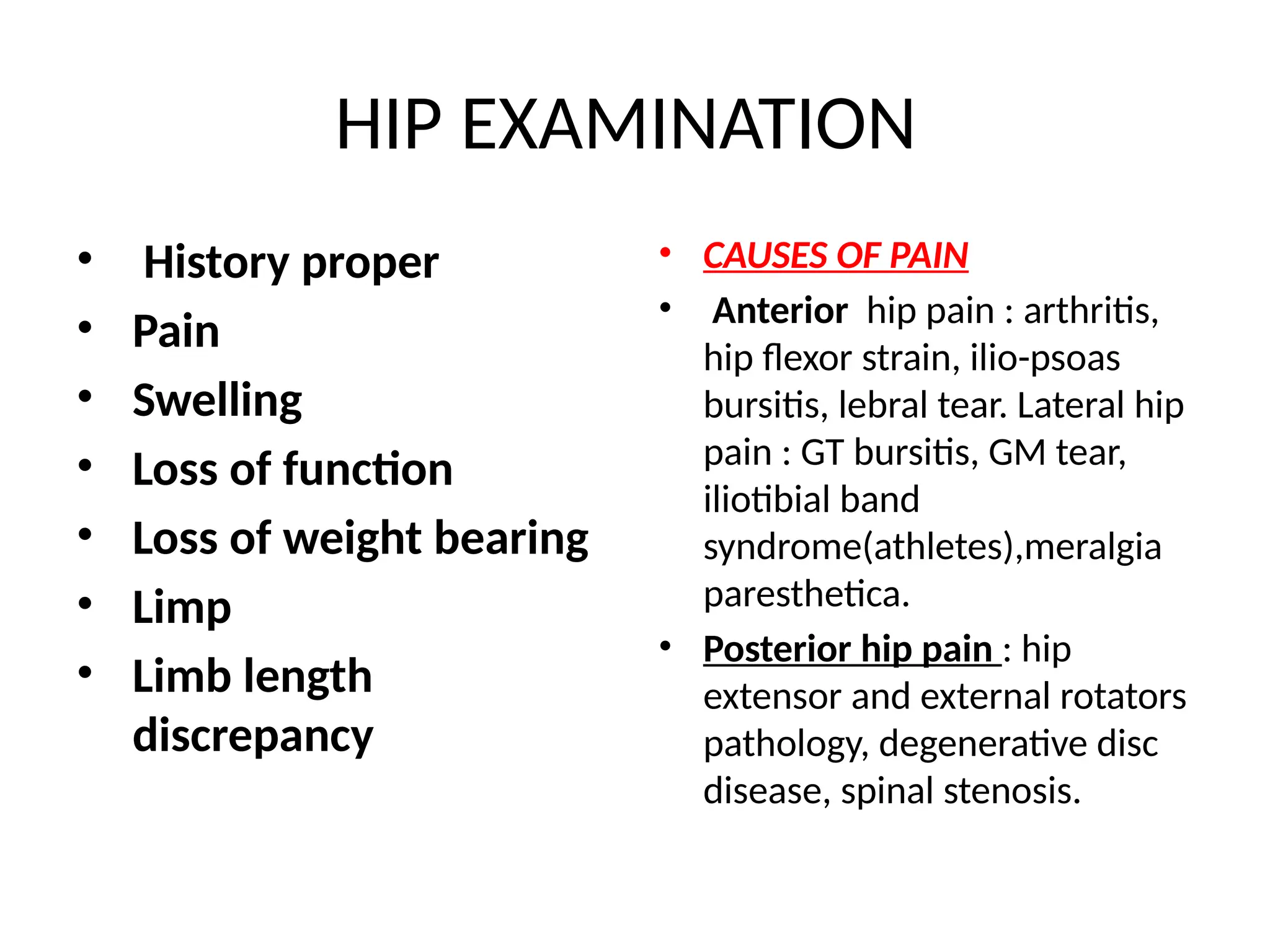 HIP EXAMINATIONand salient points .pptx