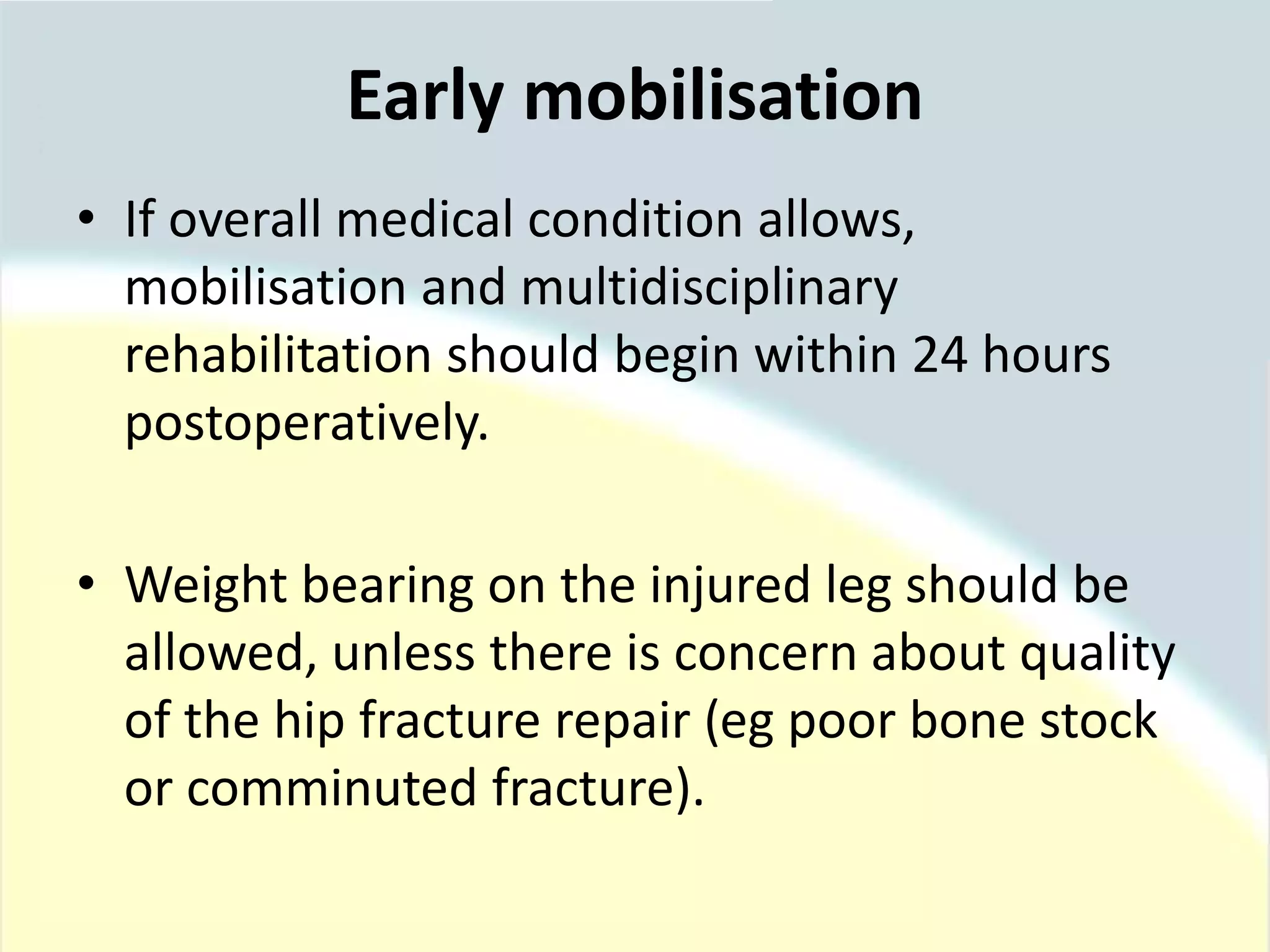 Hip fracture syndrome | PPTX