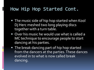 Hip Hop | PPT