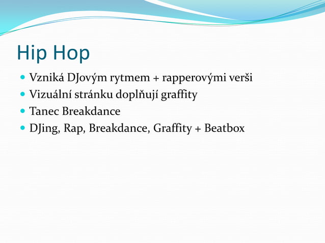 Hip hop | PPTX