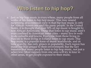 Hip hop | PPTX