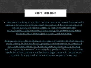 Hip hop | PPT