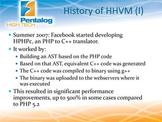 HipHop Virtual Machine | PPT