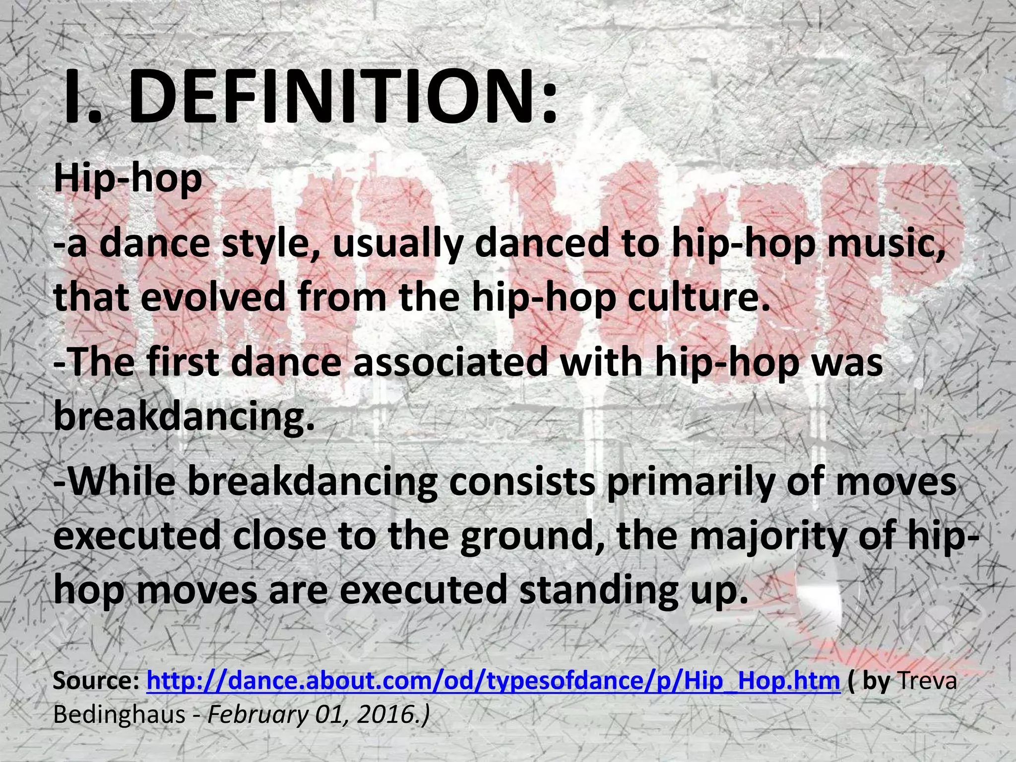 Hip hop | PPTX