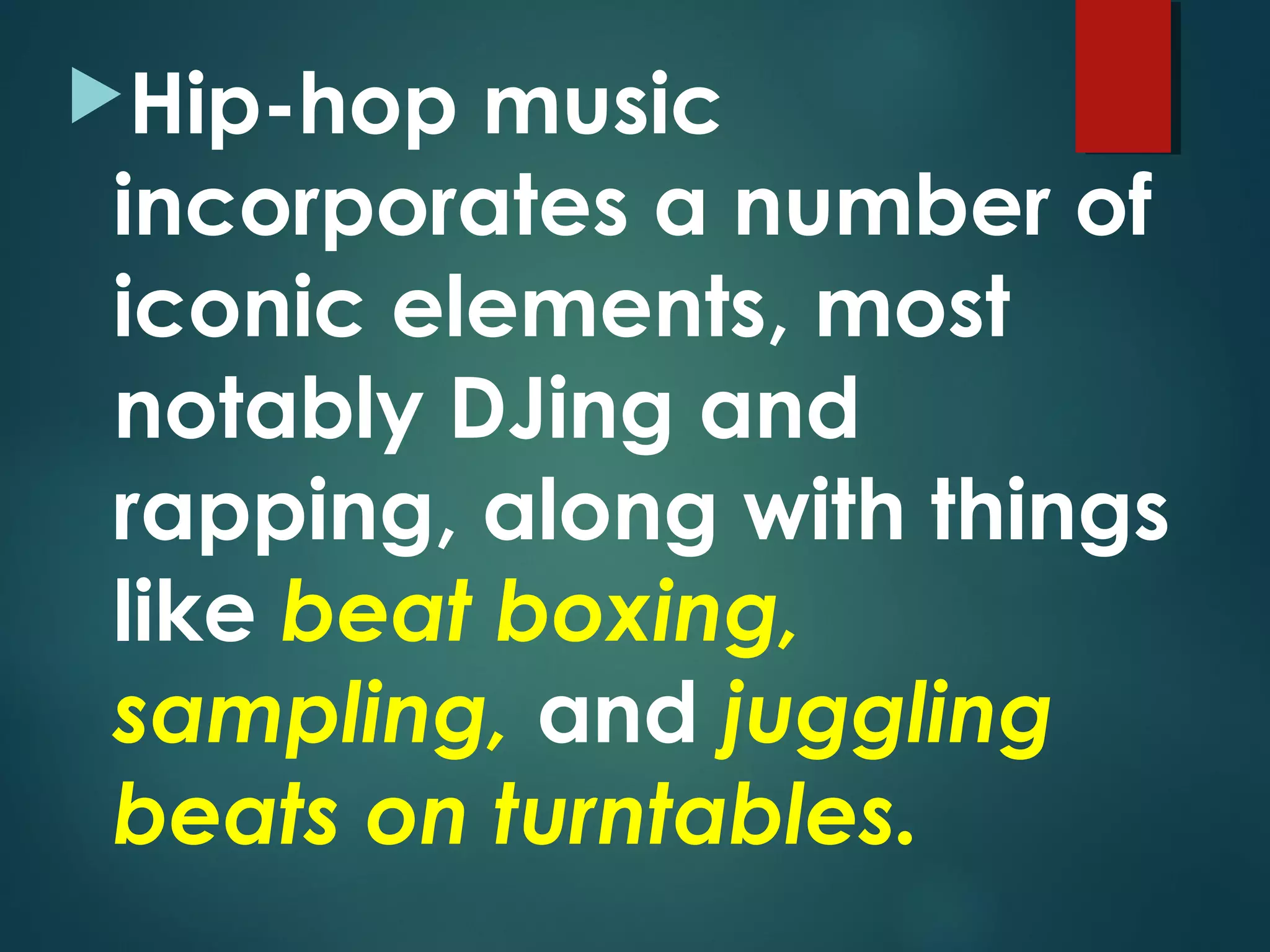 Hip hop | PPT