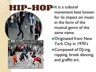 Grade 10 Recreational Activity-Dance Hiphop | PPTX